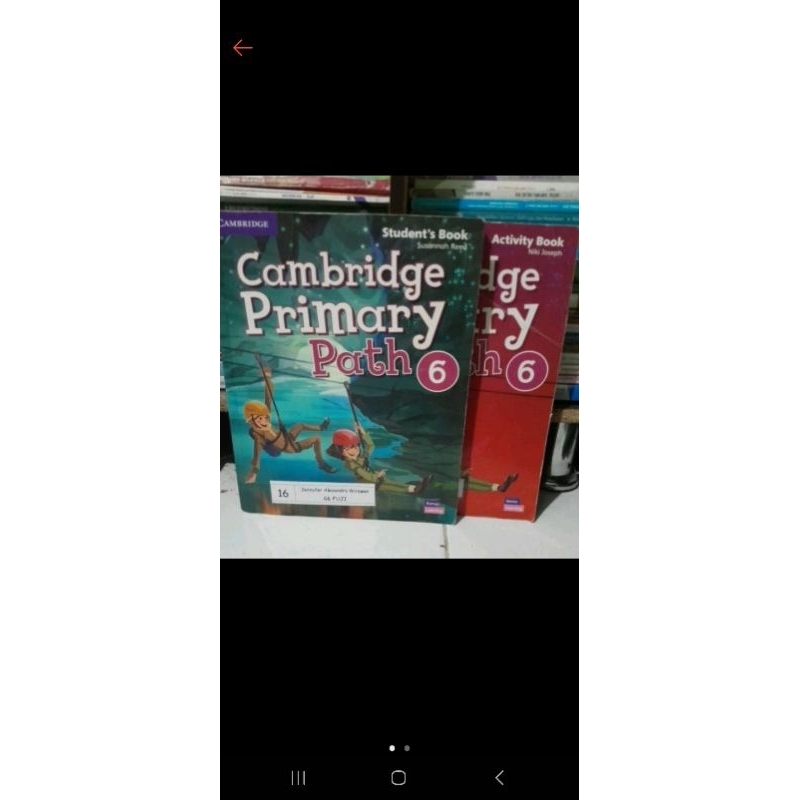 Jual BUKU CAMBRIDGE PRIMARY PATH 6 TEXTBOOK ACTIVITY BOOK | Shopee Indonesia