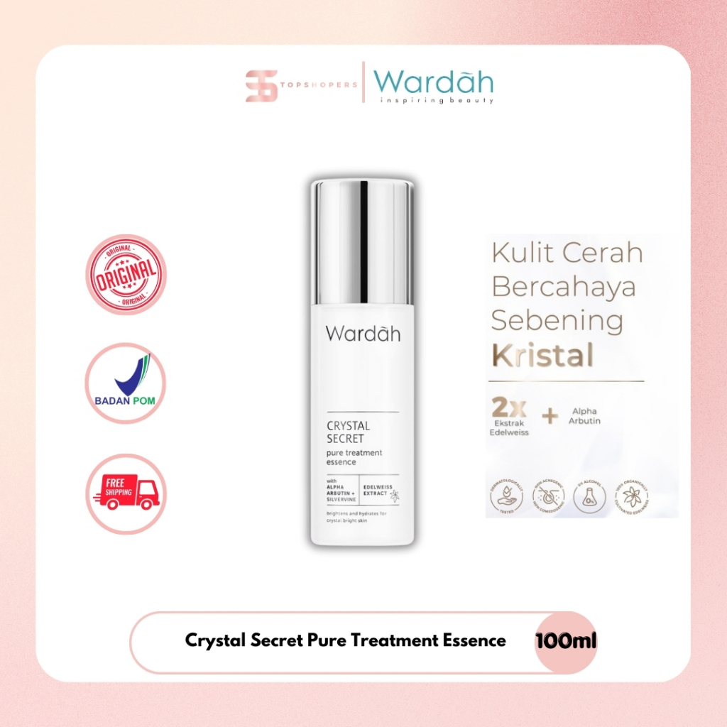Jual Wardah Crystal Secret Pure Treatment Essence | Shopee Indonesia