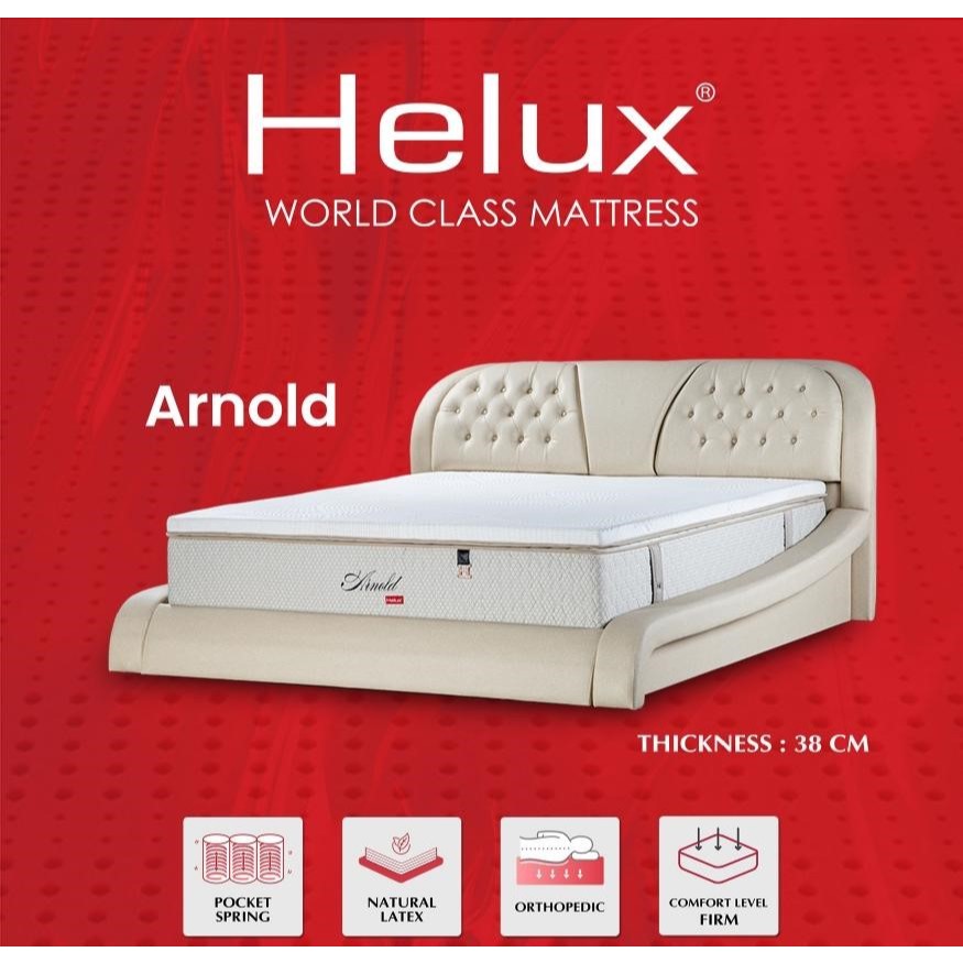 Jual Matras Kasur Springbed Orthopedic Keras Helux ARNOLD | Shopee Indonesia