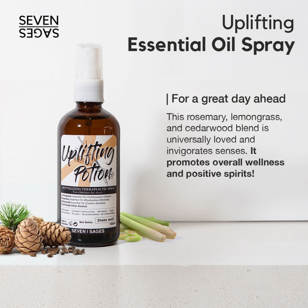Jual Uplifting Potion Made with Pure Essential Oil | Natural ...