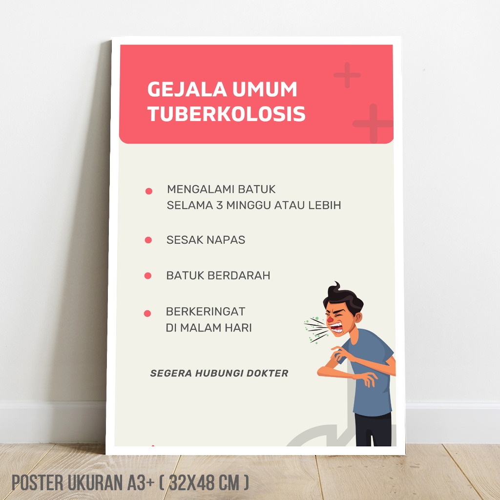 Jual POSTER EDUKASI GEJALA TBC | Shopee Indonesia