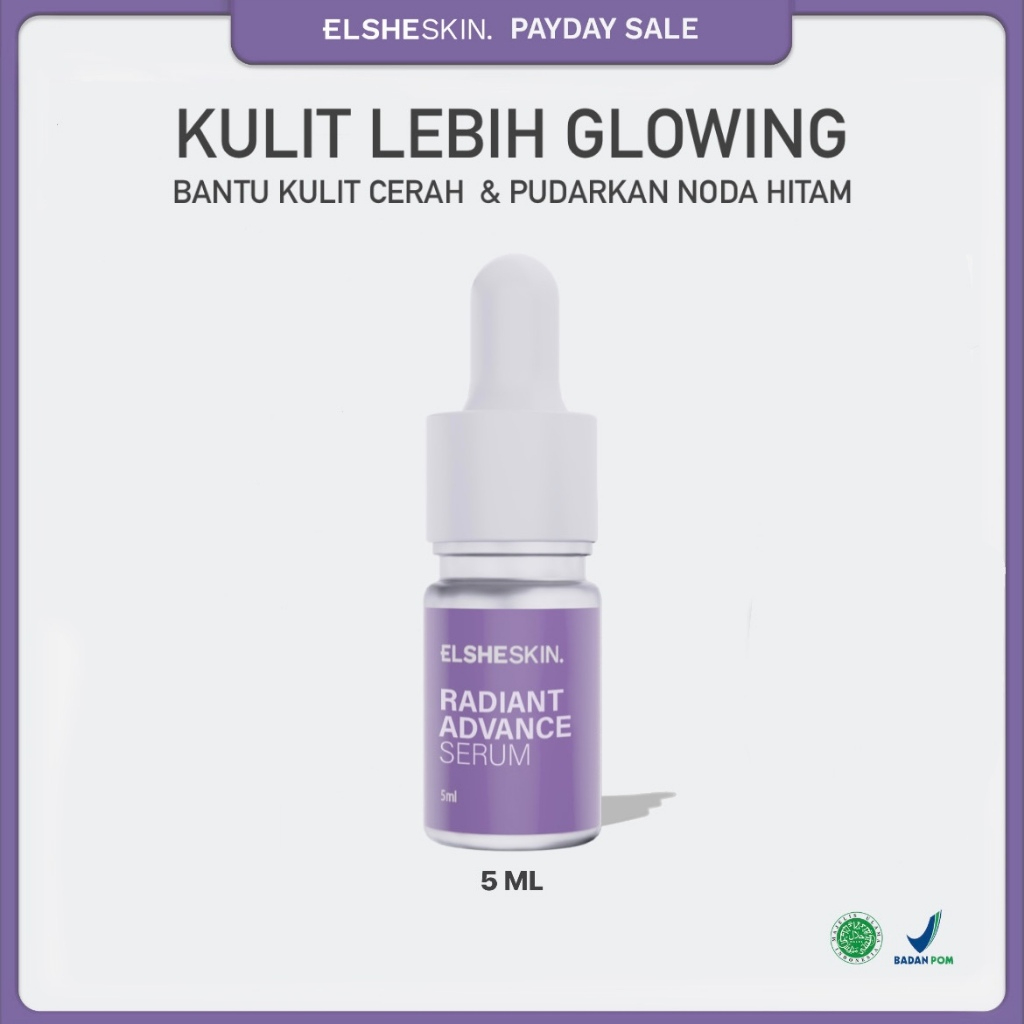 Jual Mini Serum Radiant Advance elsheskin Serum Trial Kit Ukuran 5ml ...