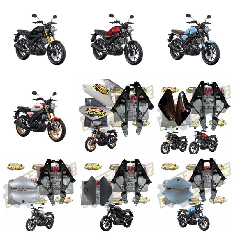Jual BODY SAMPING SET ( XSR 155 ) ORIGINAL YAMAHA | Shopee Indonesia