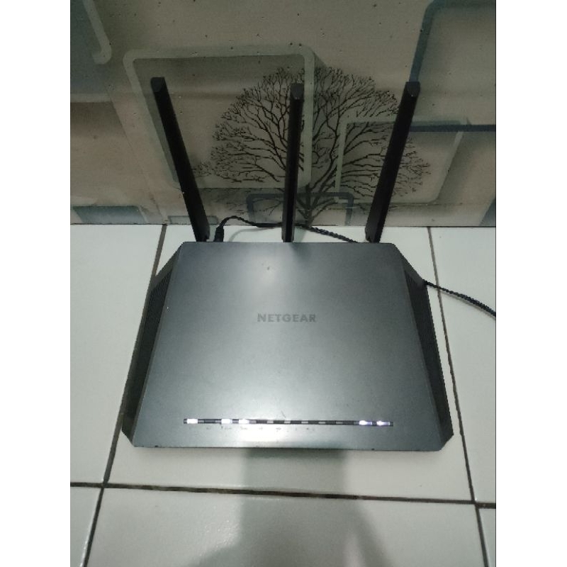 Jual NETGEAR NIGHTHAWK MODEL:R7000 AC1900 SMART WIFI ROUTER SECOND ...