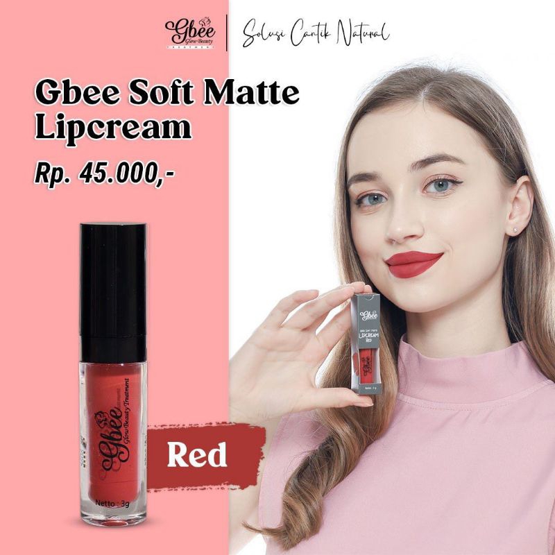 Jual HARGA TERBARU LIPCREAM GBEE DAN SHEET MASK | Shopee Indonesia
