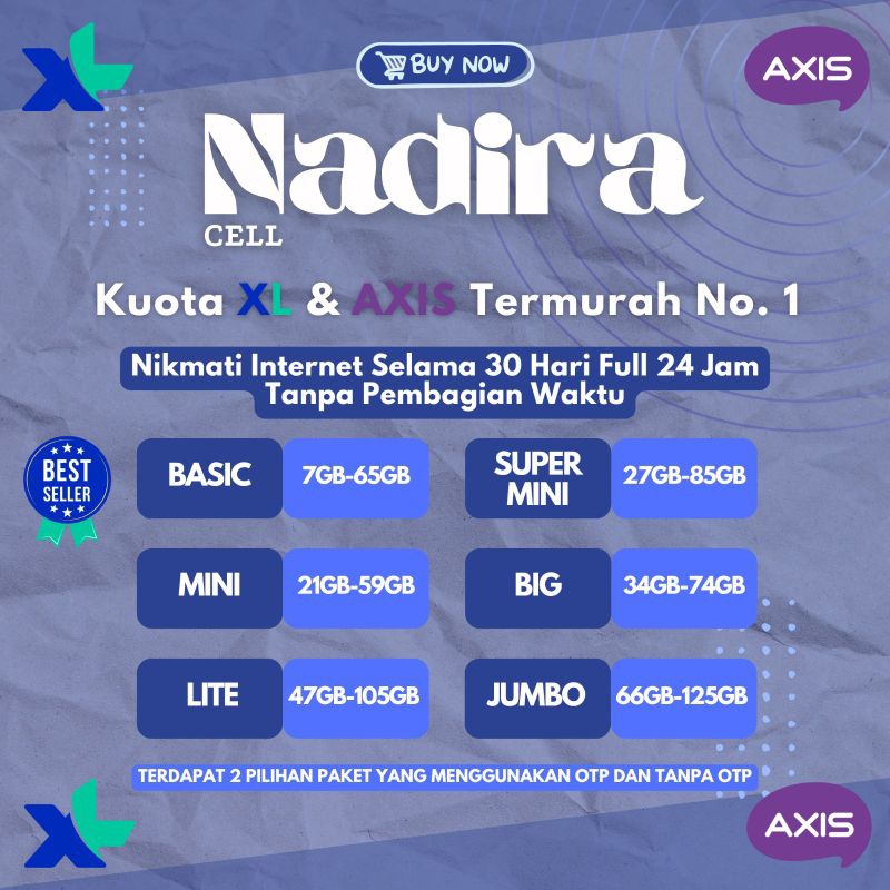Jual PAKET DATA KUOTA XL FULL 24 JAM 30 HARI | Shopee Indonesia