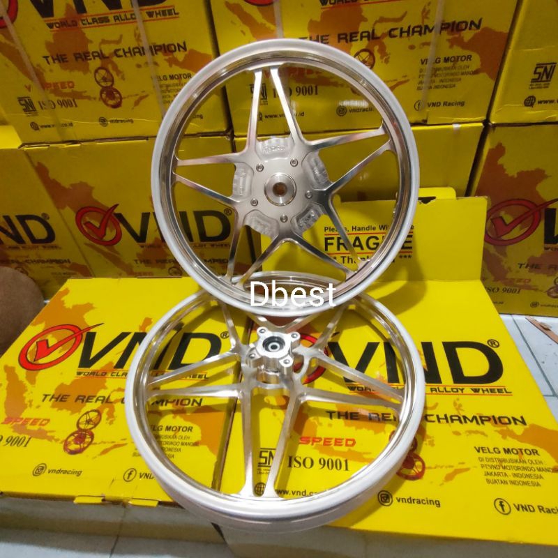 Jual NEW VELG VND V SPEED V2 GENERASI KEDUA RING 17 PALANG BINTANG LANGIT VARIO 110/BEAT 125 150 ...