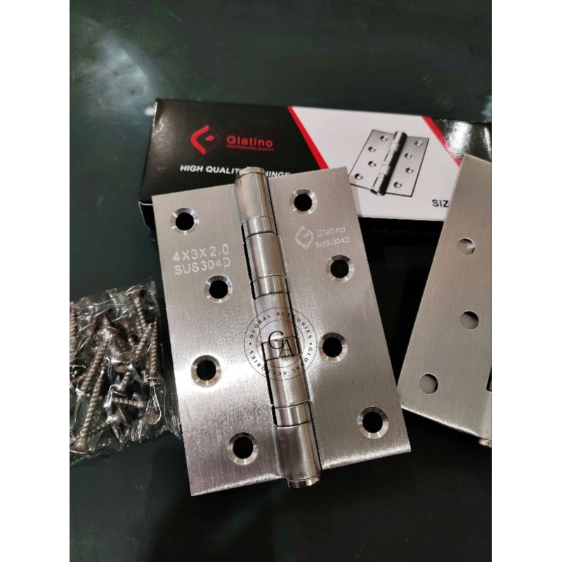 Jual Engsel pintu stainless 4 inch Glatino | Shopee Indonesia