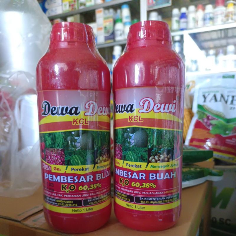 Jual PUPUK KCL DEWA DEWI KALIUM 60℅ 1 LITER | Shopee Indonesia