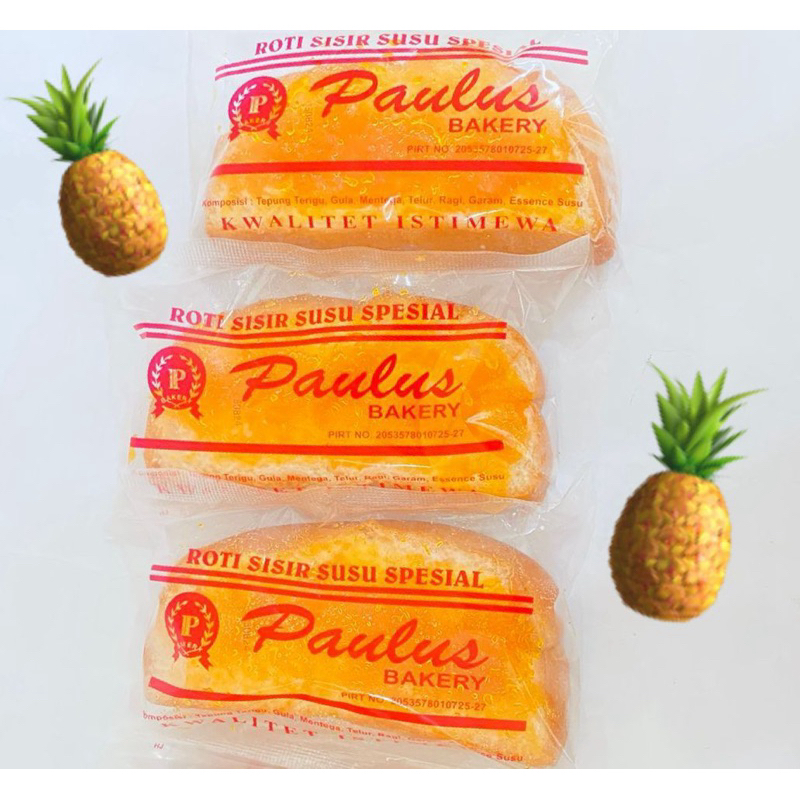 Jual Roti Sisir Selai Nanas - Paulus Bakery Surabaya | Shopee Indonesia