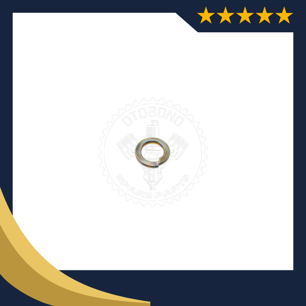 Jual Ring Vir Baut Ukuran 8 mm Bahan Besi M8 Kuningan Ring Per Baut Mur ...