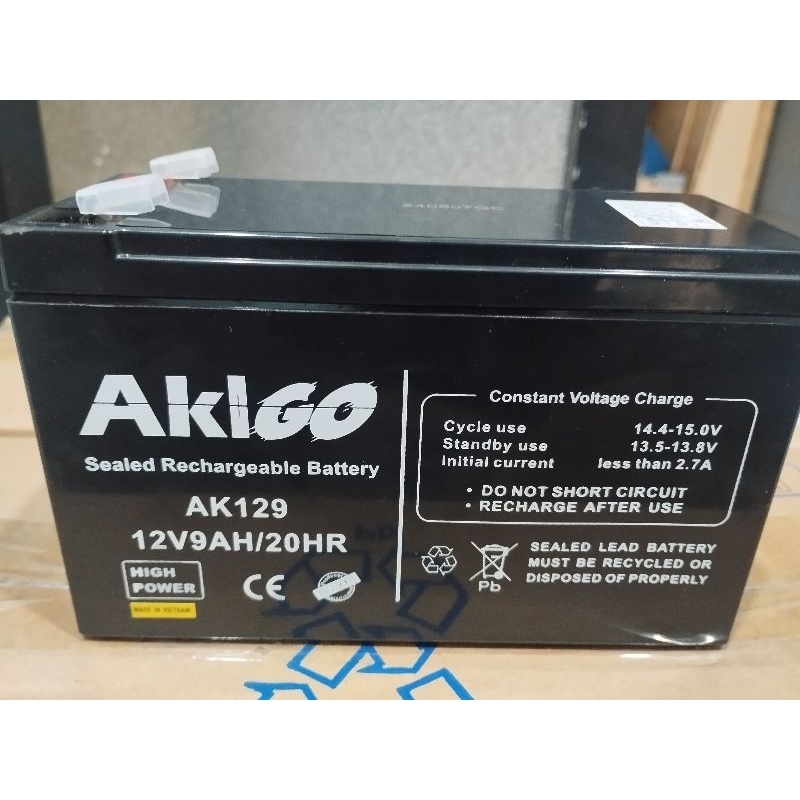 Jual AKI 12 VOLT 9 AH | Shopee Indonesia