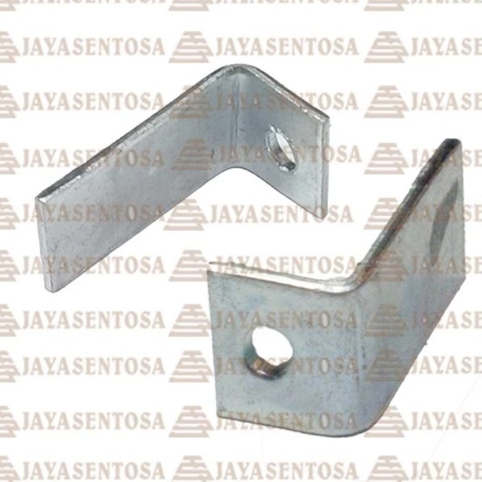 Jual Plat besi siku L angel clip paku tembak ramset atap plafon klem L ...