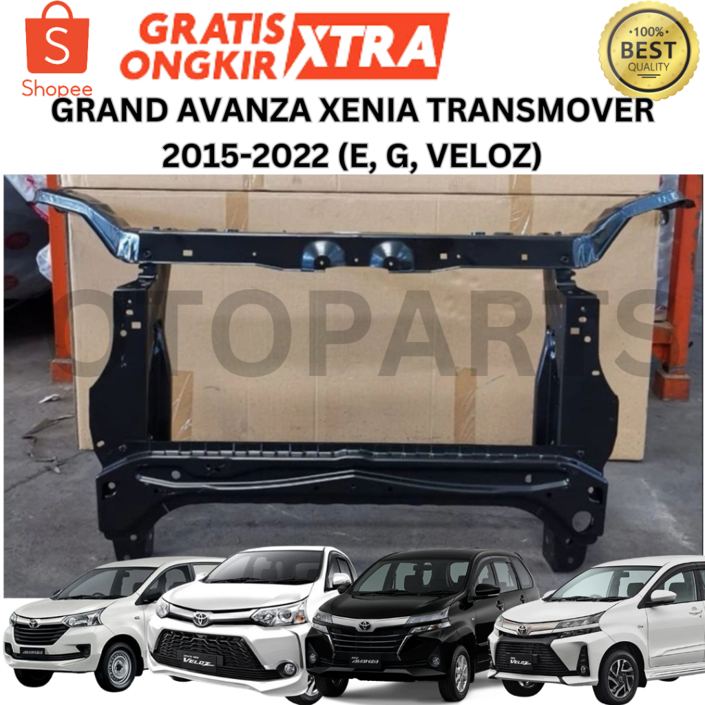 Jual PANEL LAMPU RADIATOR BULLHEAD GRAND NEW AVANZA XENIA 2015 2016 ...