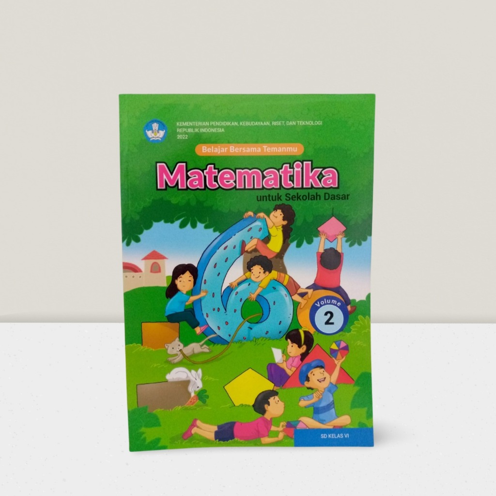 Jual Buku Siswa Kurmer Belajar Bersama Temanmu Matematika Vol II SD Kelas 6 | Shopee Indonesia