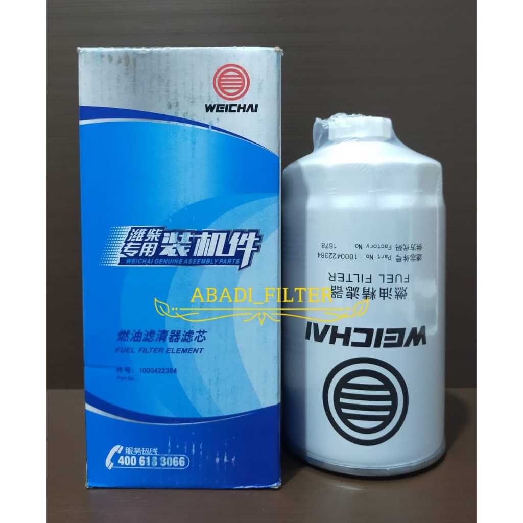 Jual 1000422384 Fuel Filter WEICHAI | Shopee Indonesia