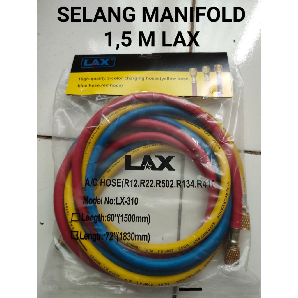 Jual SELANG MANIFOLD 1,5 METER ( LAX ) | Shopee Indonesia