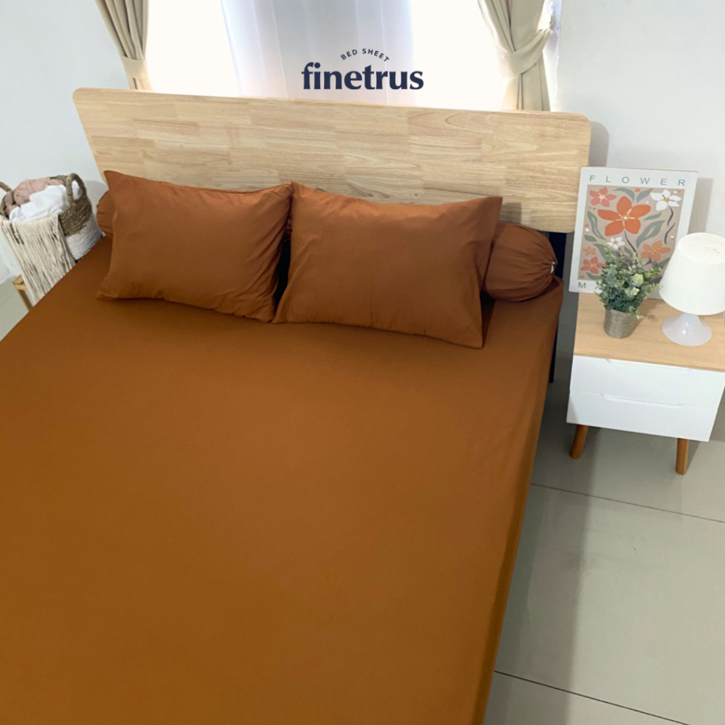 Jual Finetrus - Sprei 180x200x39 Sudut Karet Tinggi 39 cm | Shopee ...