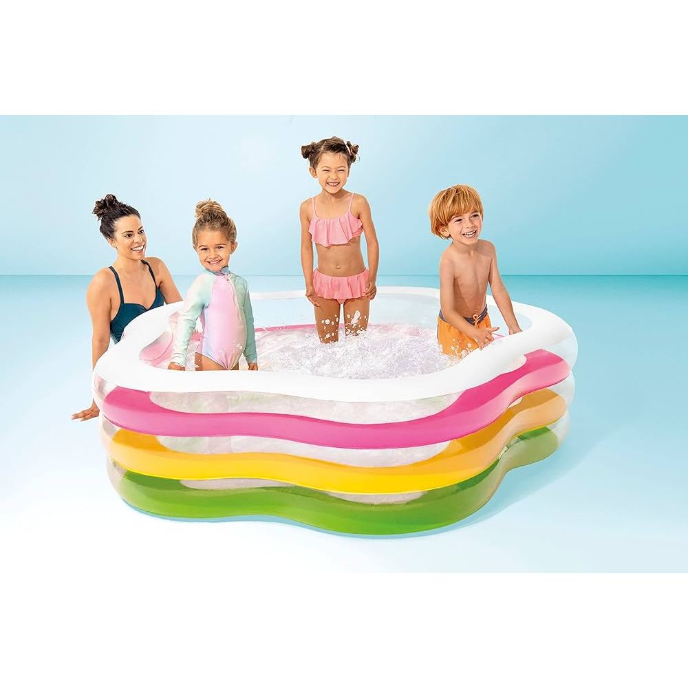 Jual INTEX 56495 Kolam Renang Anak Summer Colours Swim Center | Shopee ...