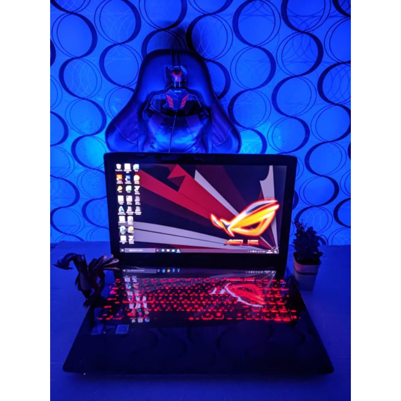 Jual Laptop Gaming ASUS ROG GL552JX Core i7 Ram 16gb SSD+HDD Dual Vga ...