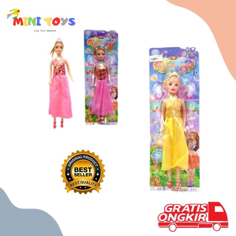 Jual Mainan Boneka Barbie Satuan Kemasan Mika | Shopee Indonesia