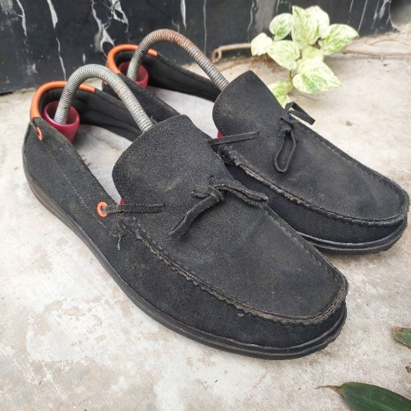 Jual sepatu loafer second merk DR.boss size 41(26,5cm) | Shopee Indonesia