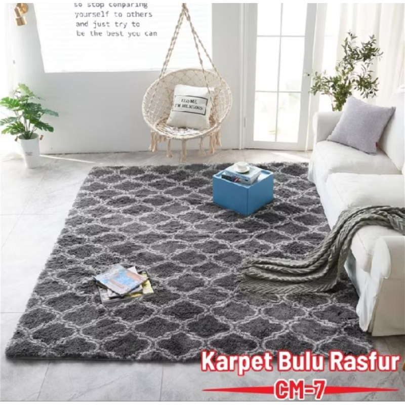 Jual Karpet Bulu Rasfur Bulu Lembut Dan Nyaman Karpet Bulu Lantai ...