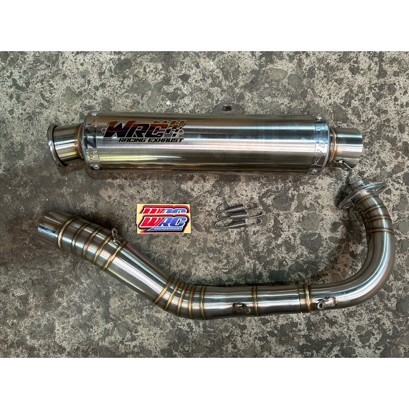 Jual WRC KNALPOT VESPA MATIC TYPE DBS FULL SPEK BORE UP FULL STANLESS ...