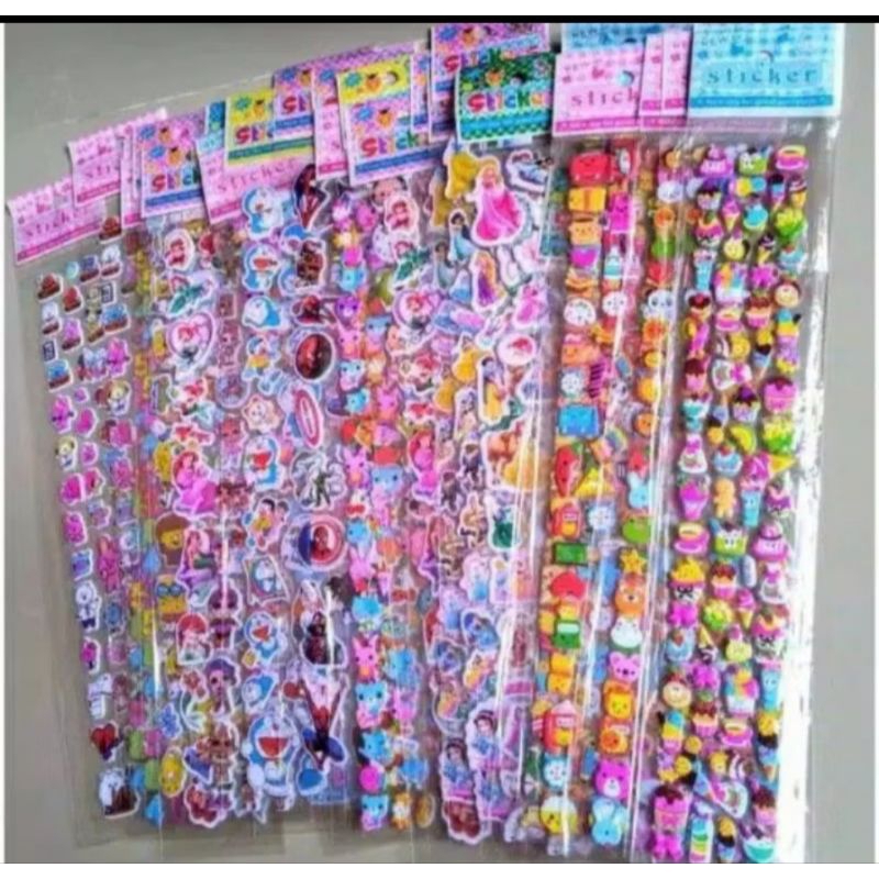 Jual 20 PCS STIKER PANJANG - STIKER TIMBUL - STIKER VIRAL / STIKER ...