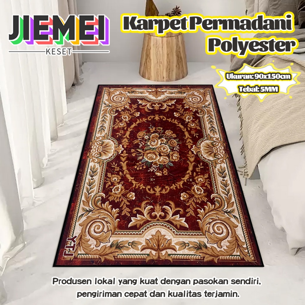 Jual JIEMEI Karpet Permadani Eropa Style Elegan tidak mudah luntur Uk ...