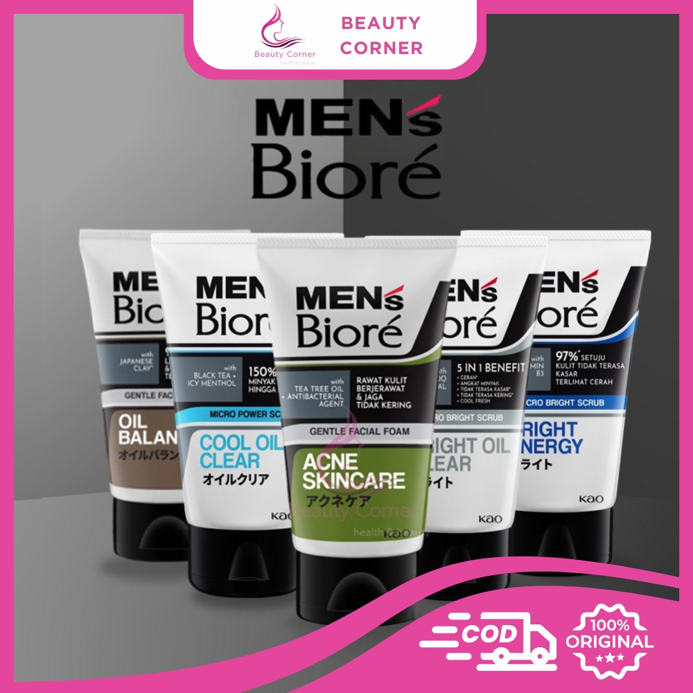 Jual Biore Men's Facial Foam | Shopee Indonesia