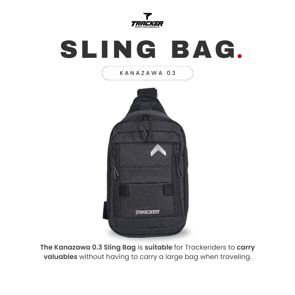 Jual Tas Ransel Pria Tali Satu Tracker Kanazawa 0.3 | Shopee Indonesia