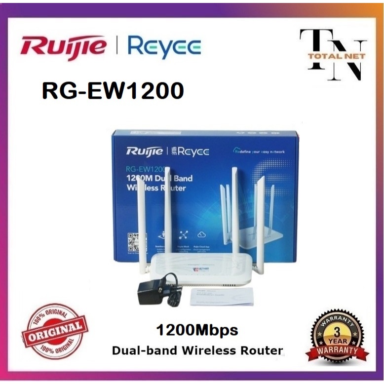 Jual RG-EW1200 Dual-band 1200Mbps Wireless Router EW1200 | Shopee Indonesia