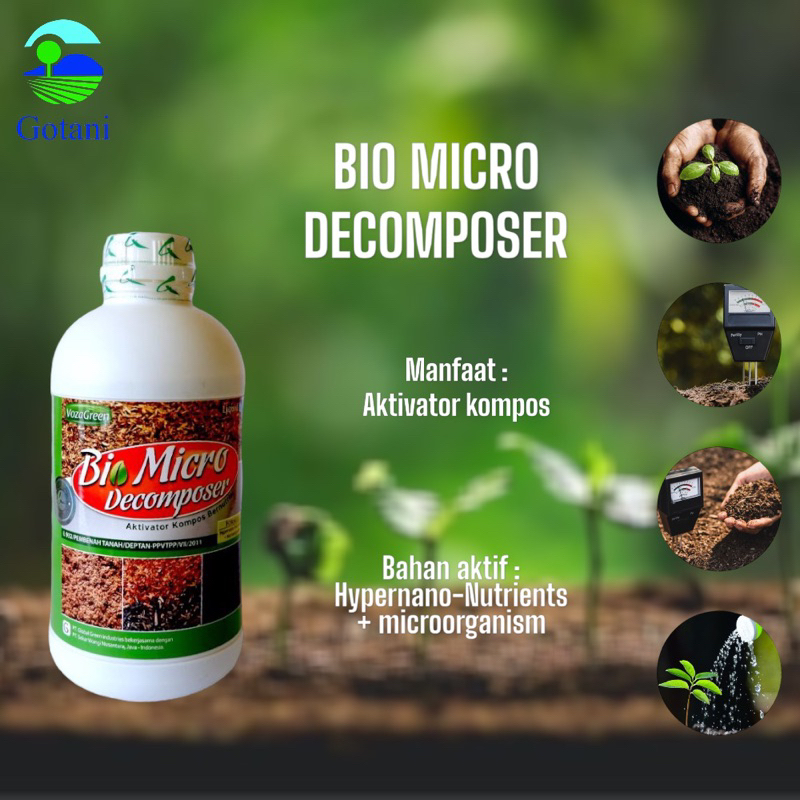 Jual Bio Micro Decomposer 1 L ( Activator compos ) | Shopee Indonesia