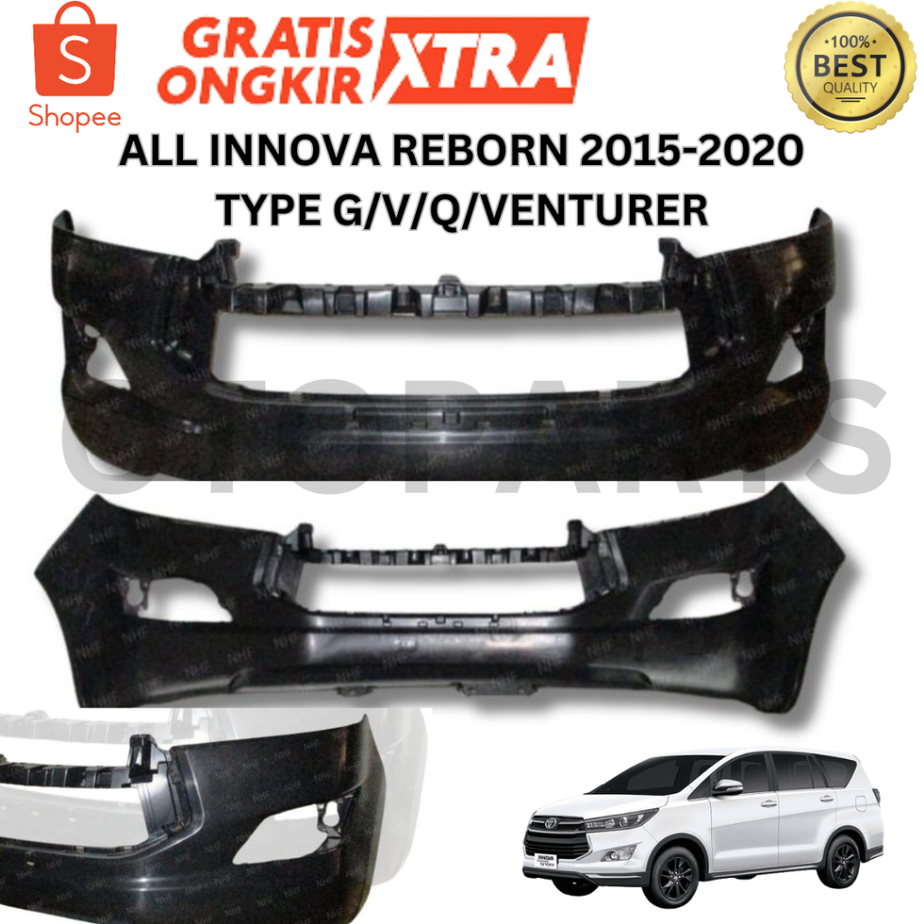 Jual BUMPER DEPAN INNOVA REBORN BEMPER 2015 2016 2017 2018 2019 2020 ...