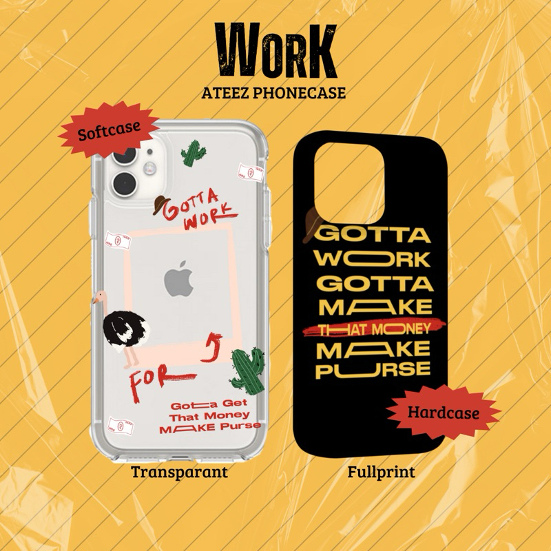 Jual ATEEZ PHONE CASE WORK EDITION | Shopee Indonesia