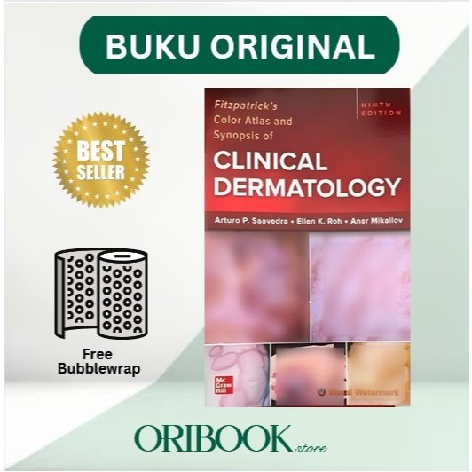 Jual ORIGINAL FITZPATRICK COLOR ATLAS AND SYNOPSIS OF CLINICAL ...
