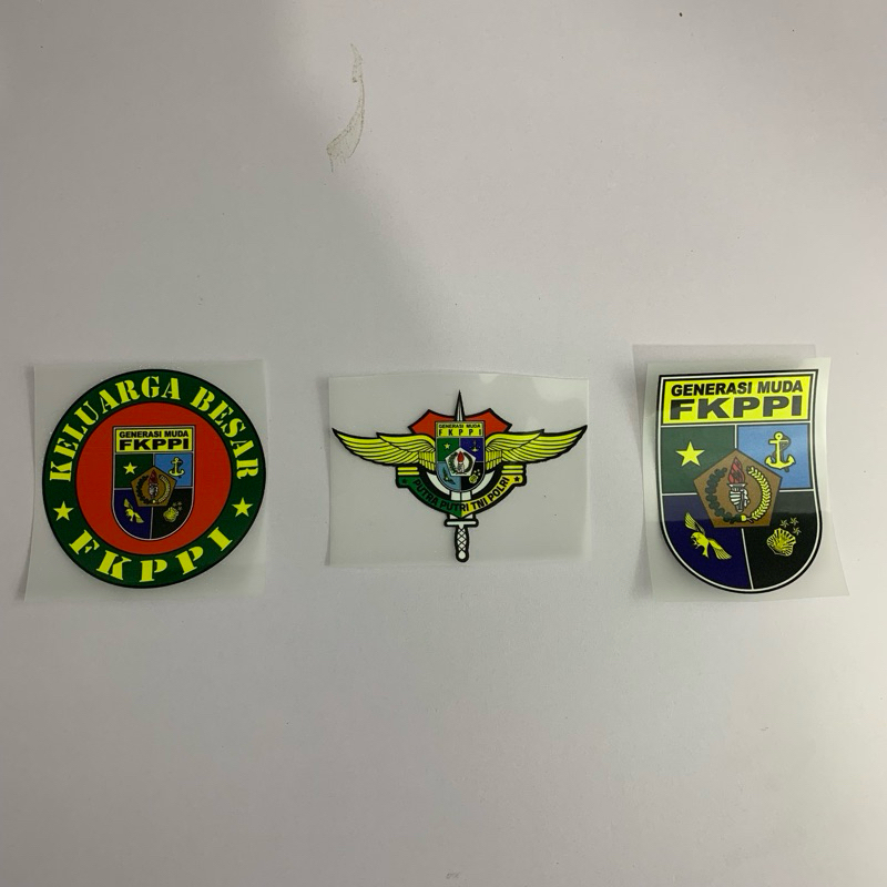 Jual stiker sablon setrika tdf logo fkppi sablon logo fkppi | Shopee ...