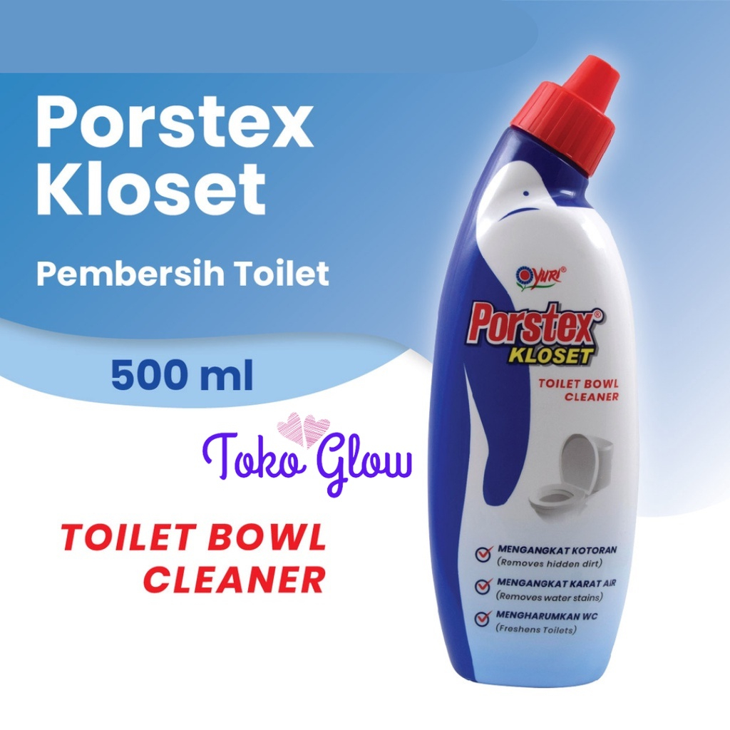 Jual Porstex Kloset Cairan Pembersih Toilet Kamar Mandi - 500ml ...