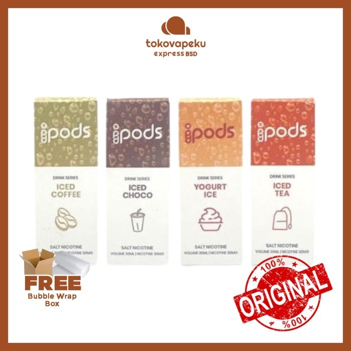 Jual IDPODS DRINK SERIES SALTNIC 30MG IDPODS SALT 30ML JVS | Shopee ...