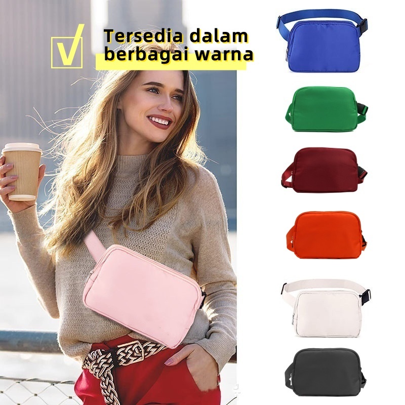 Jual Ready!Gaya Lulu Tas pinggang olahraga minimalis ala Eropa dan ...