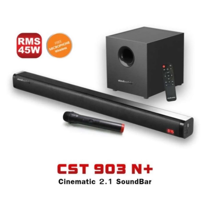 Jual Simbadda CST 903N+ Soundbar TV Wireless Bluetooth Home Theater ...