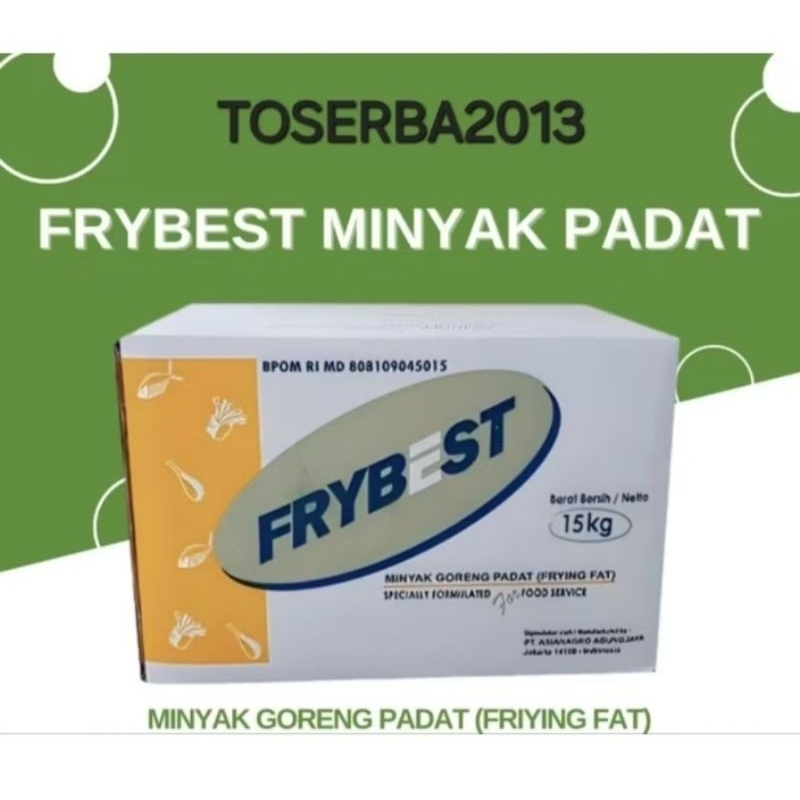 Jual MINYAK PADAT FRYBEST 1 KARTON [ 15 KG ] | Shopee Indonesia