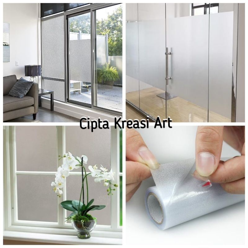 Jual Stiker sunblas polos / sticker sunblast buram untuk kamar mandi ...