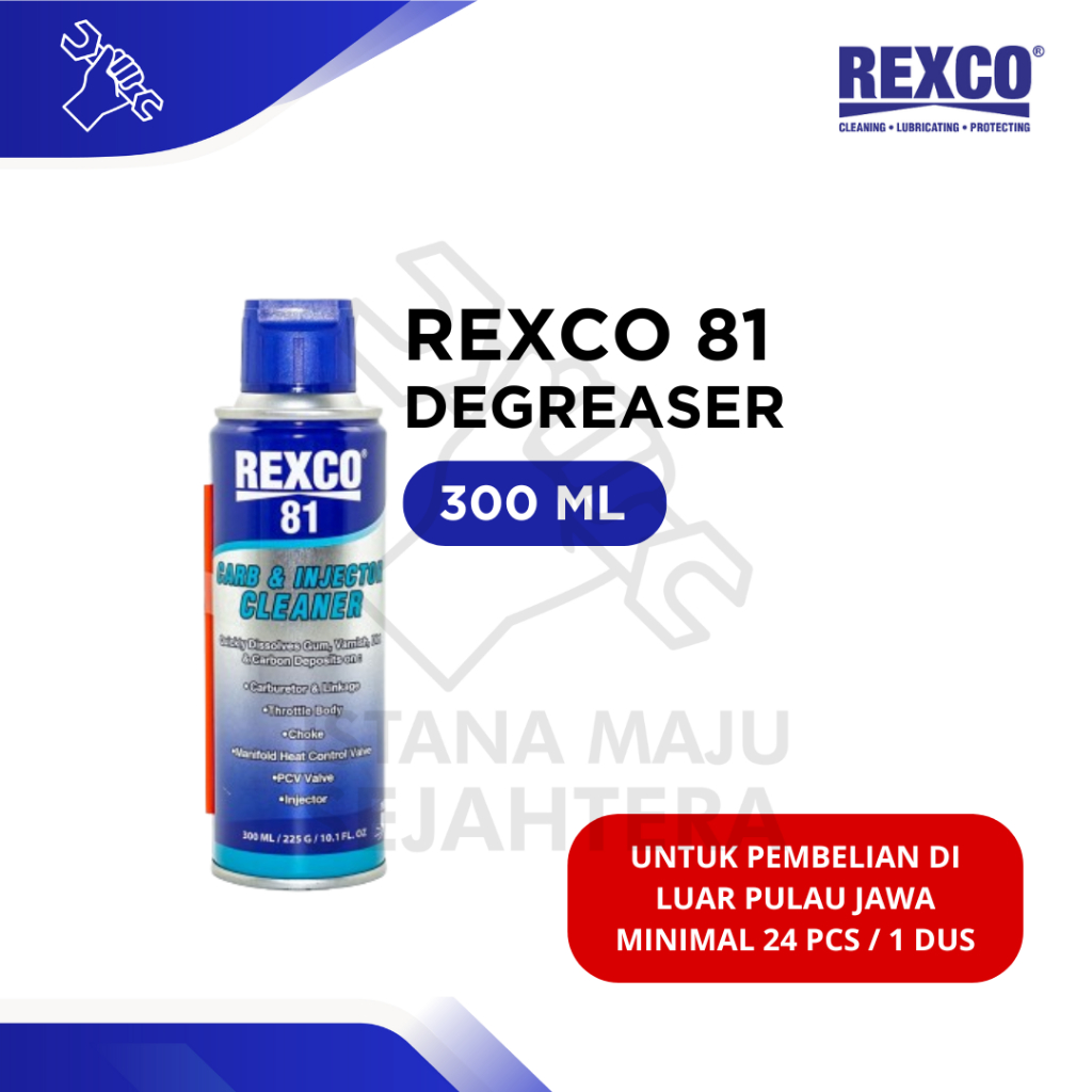 Jual REXCO 81 CARBURATOR & INJECTOR CLEANER (PEMBERSIH KARBURATOR ...