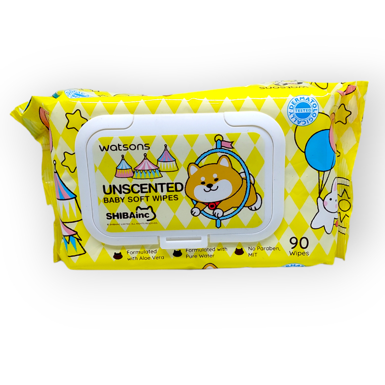 Jual Watsons tissue tisu basah fresh baby soft wipes hand and mouth 90 ...