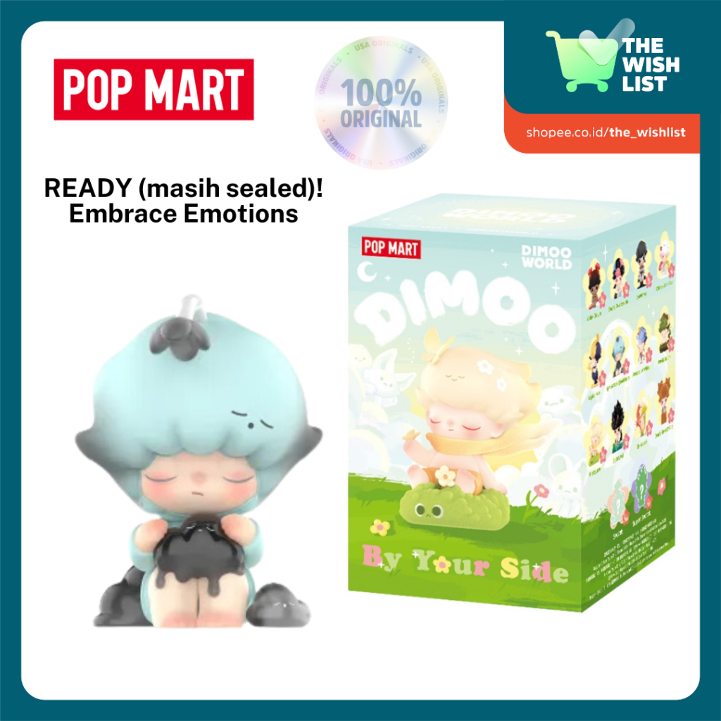 Jual Dimoo By Your Side Figure ORI POP MART Embrace Emotions READY ...