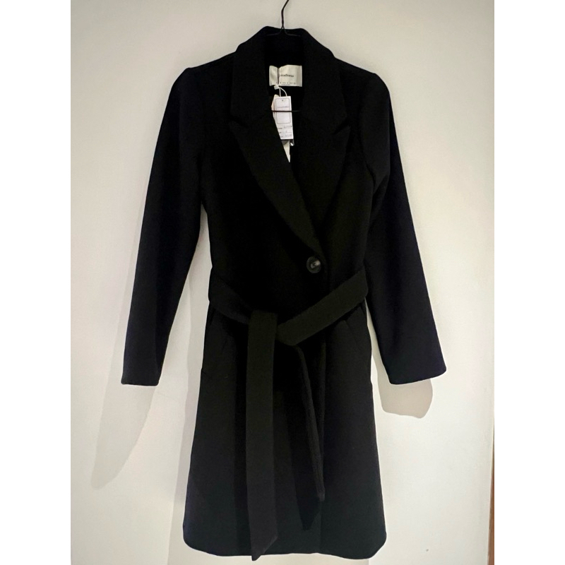 Jual Mantel overcoat Hitam (New) | Shopee Indonesia