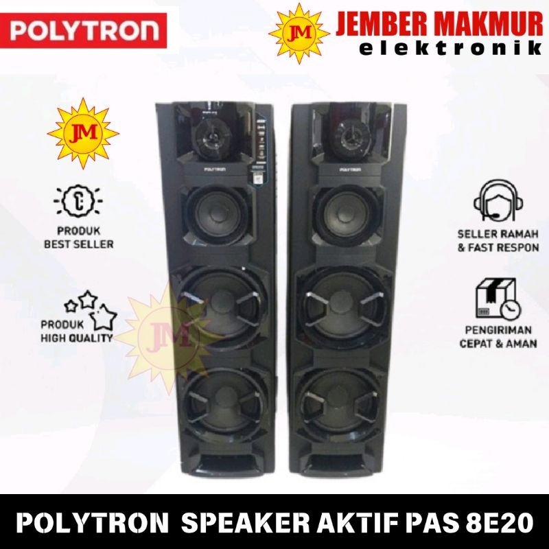 Jual POLYTRON PAS 8E20 speaker aktif POLYTRON | Shopee Indonesia