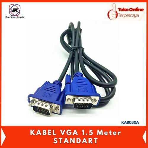 Jual Kabel Vga Standar Male To Male 1.5 Meter | Shopee Indonesia